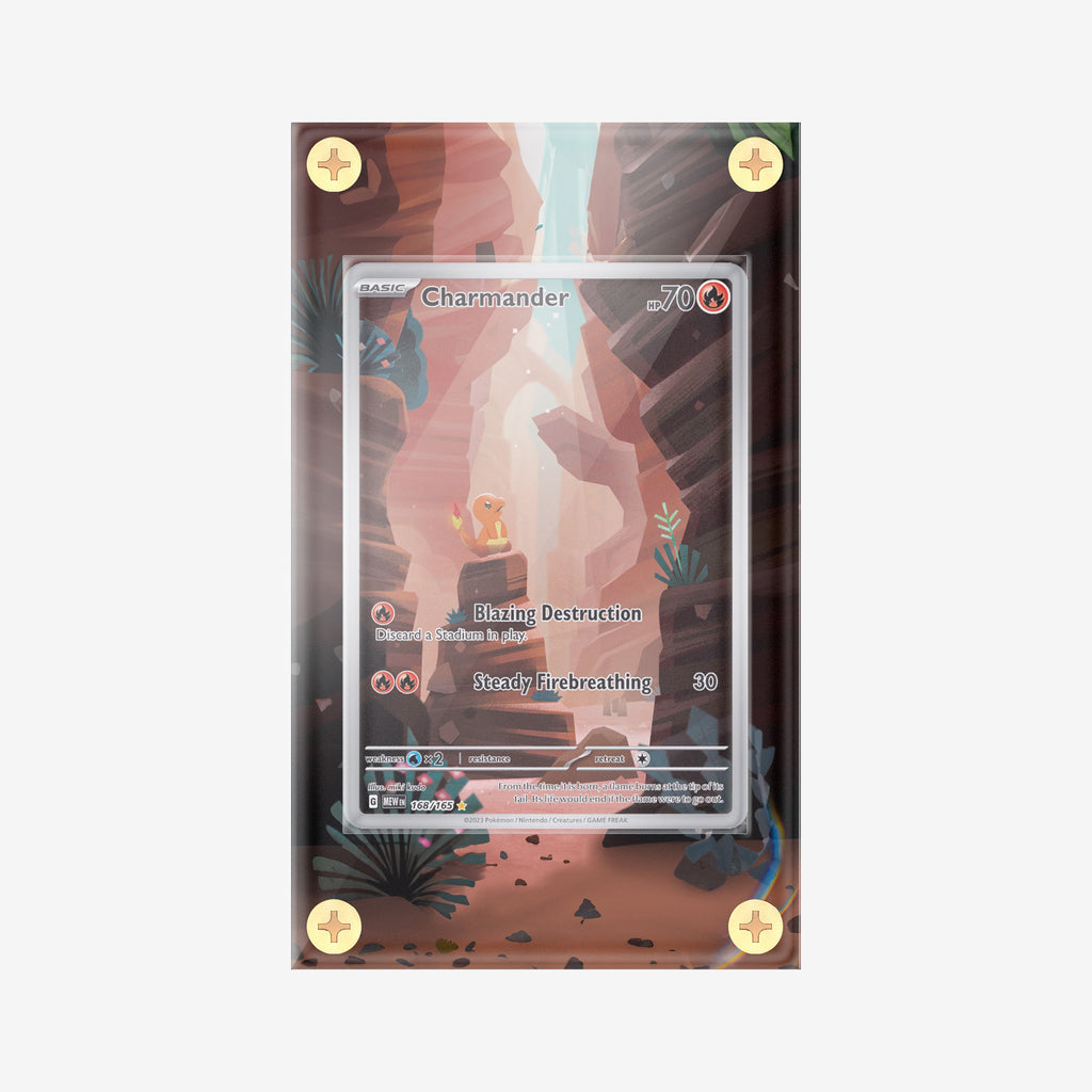 Charmander #168/165 : 151 - Pokemon Infinity Frames