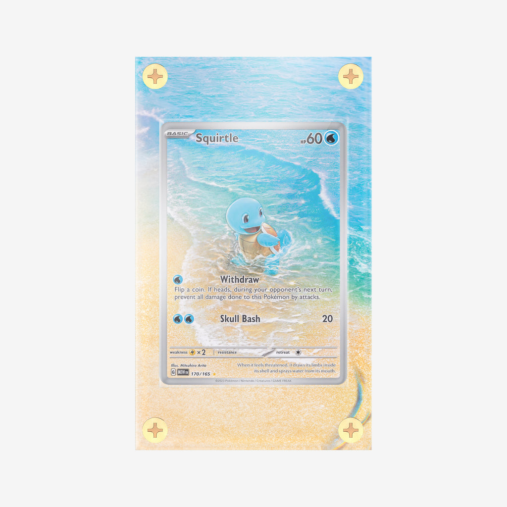 Squirtle #170/165 : 151 - Pokemon Infinity Frames