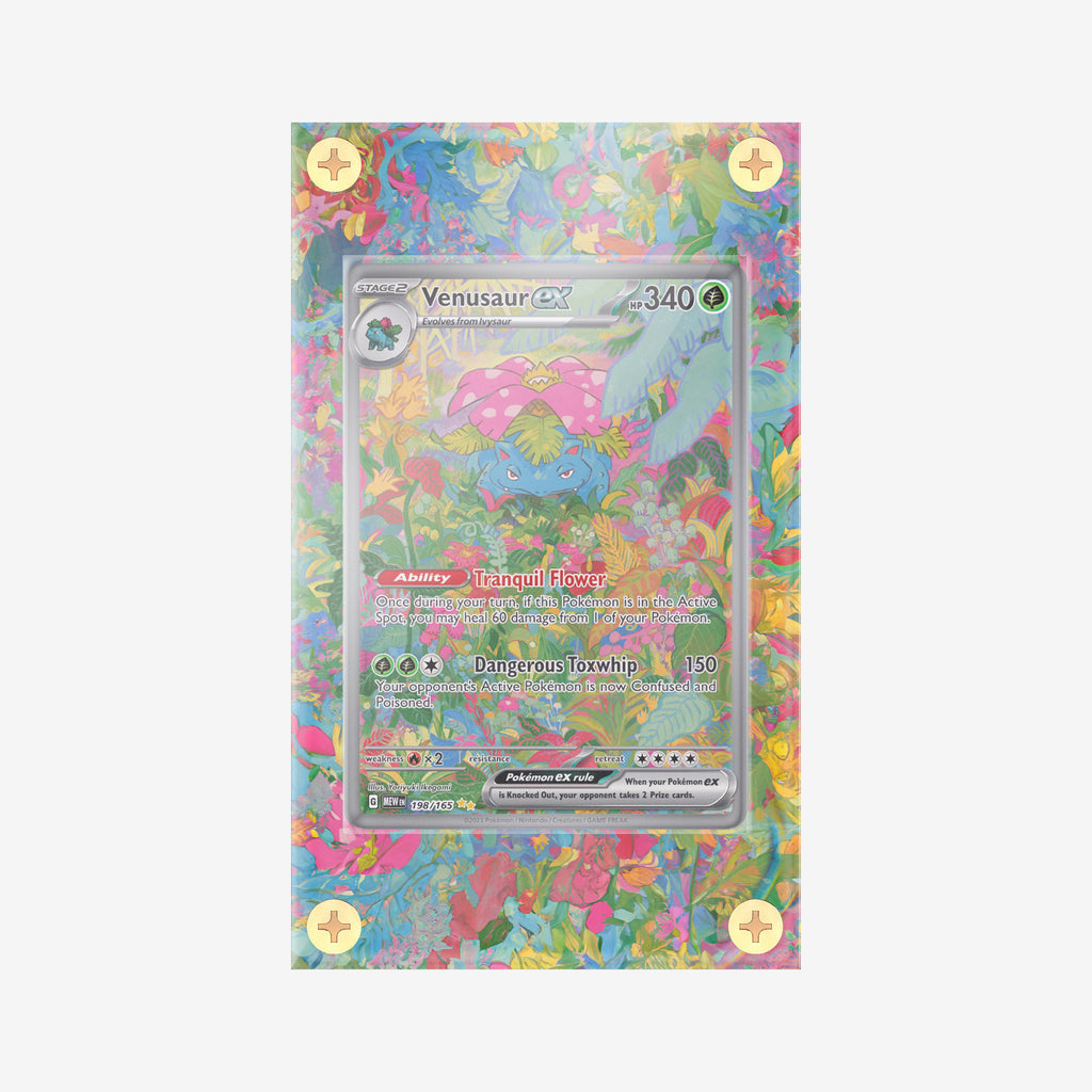 Venusaur #198/165 : 151 - Pokemon Infinity Frames