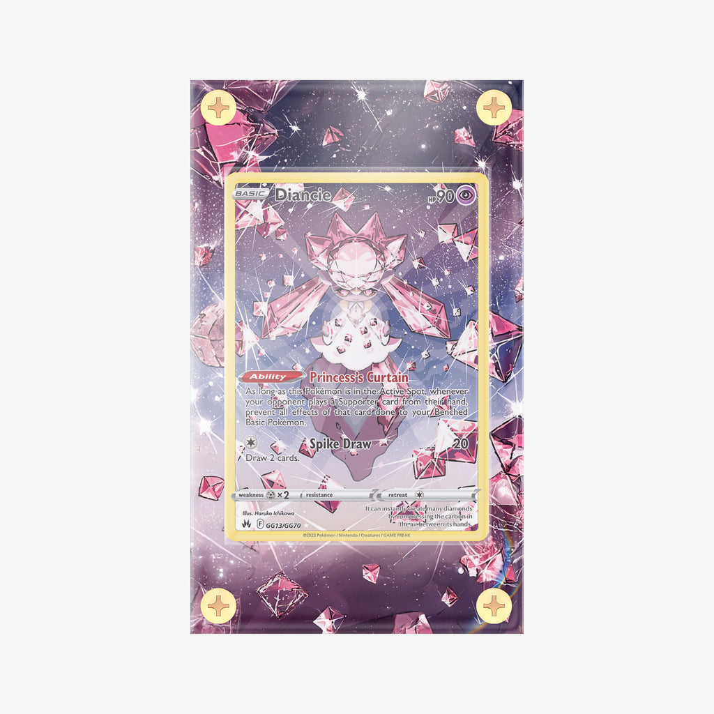 Diance #GG13/GG70 : Crown Zenith - Pokemon Infinity Frames