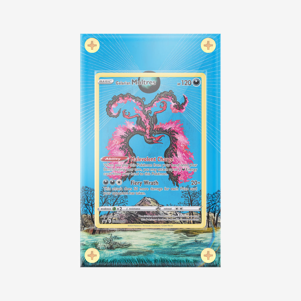 Galarian Moltres Swsh284 PROMO : Crown Zenith - Pokemon Infinity Frame