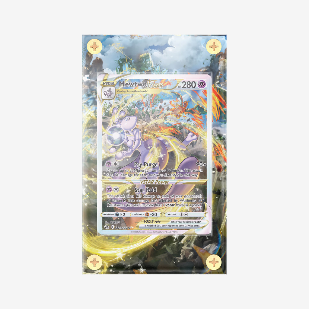 Mewtwo #GG44/GG70 : Crown Zenith - Pokemon Infinity Frames