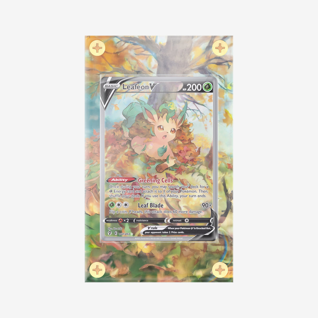 Leafeon V #167/203 : Evolving Skies - Pokemon Infinity Frames