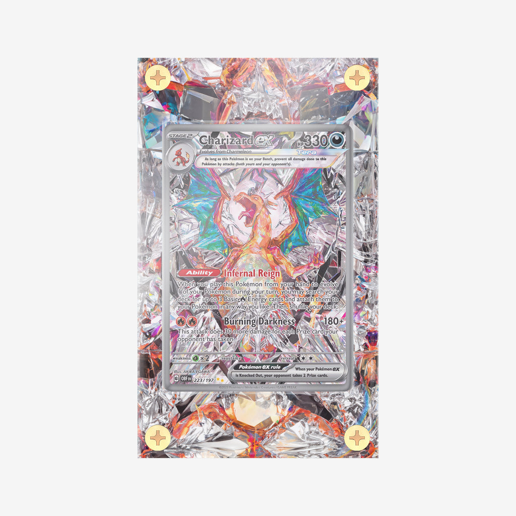 Charizard Ex 223/197 : Obsidian Flames - Pokemon Infinity Frames