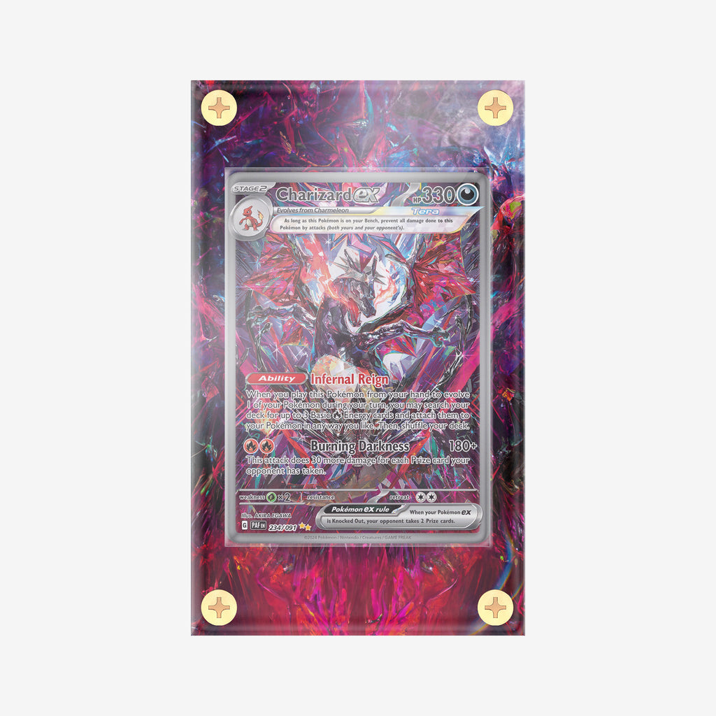Charizard Ex #234/091 : Paldean Fates - Pokemon Infinity Frames